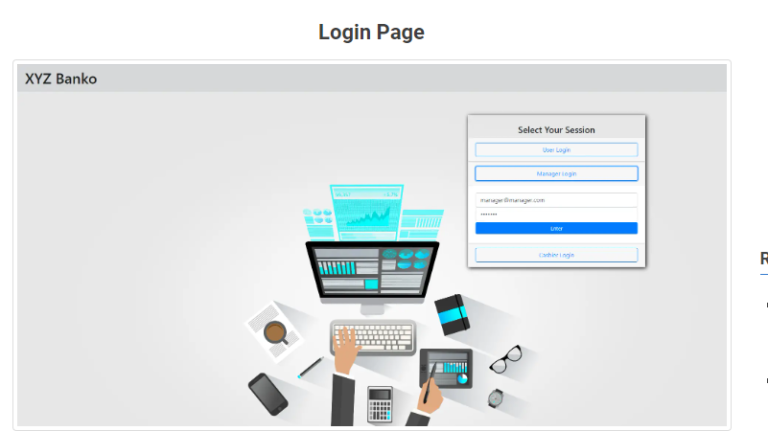 Free Online Bank Management System Script in PHP - Codi